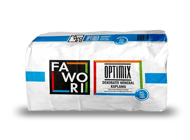 Fawori Optimix Dekoratif Kaplama (İnce Tane Dokulu) | insaatmalzemeleriburada.com'da!